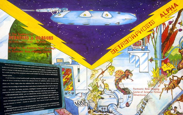 Playing Metamorphosis Alpha (1976) – Indie RPG Newsletter