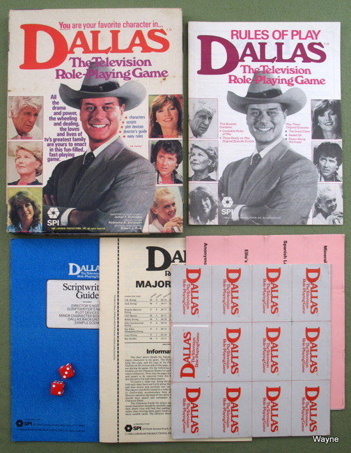 The Dallas RPG was a Soap Opera Wargame? – Indie RPG Newsletter